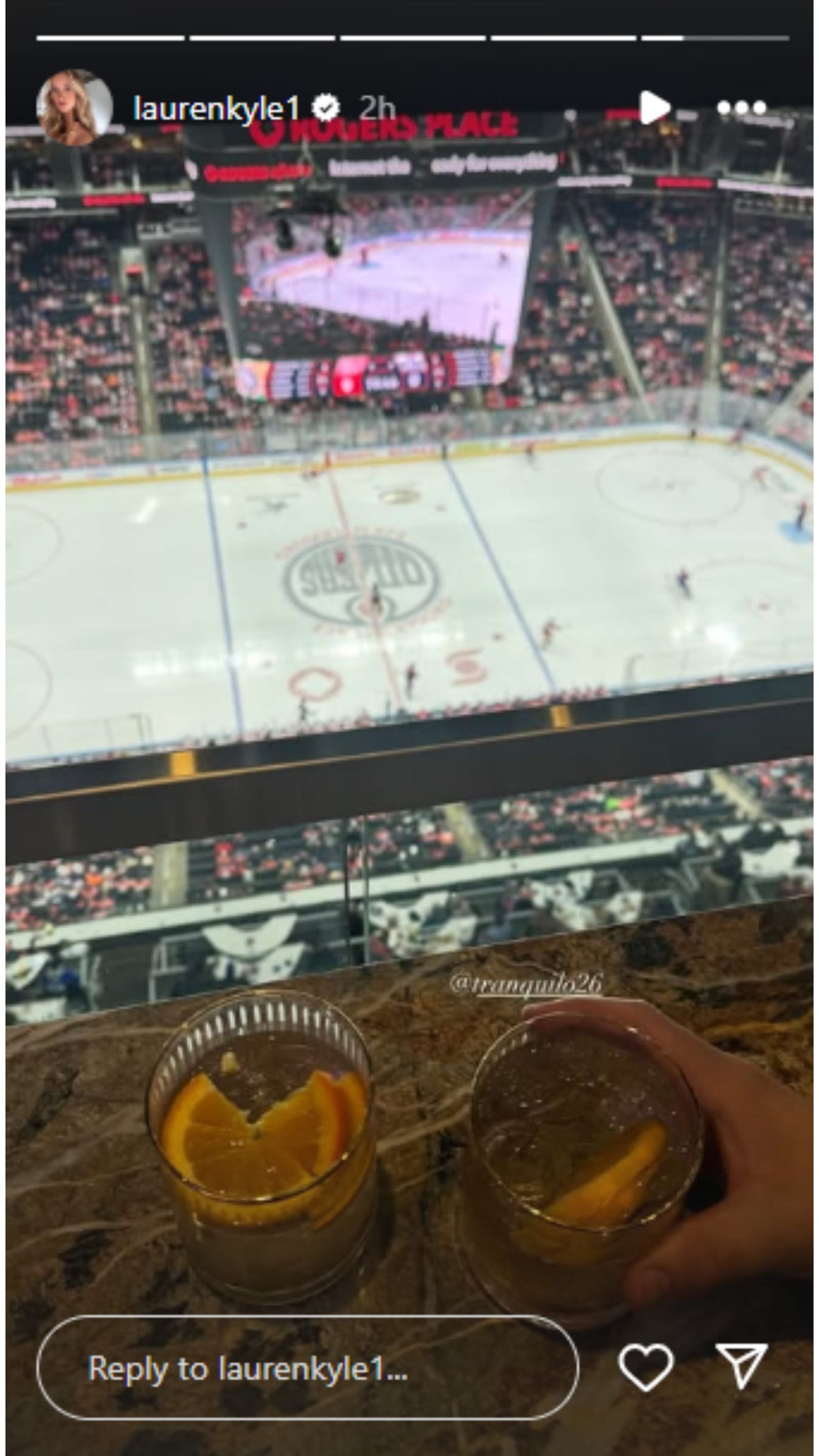 Connor McDavid's wife Lauren Kyle enjoys cocktails with Oilers star’s ...