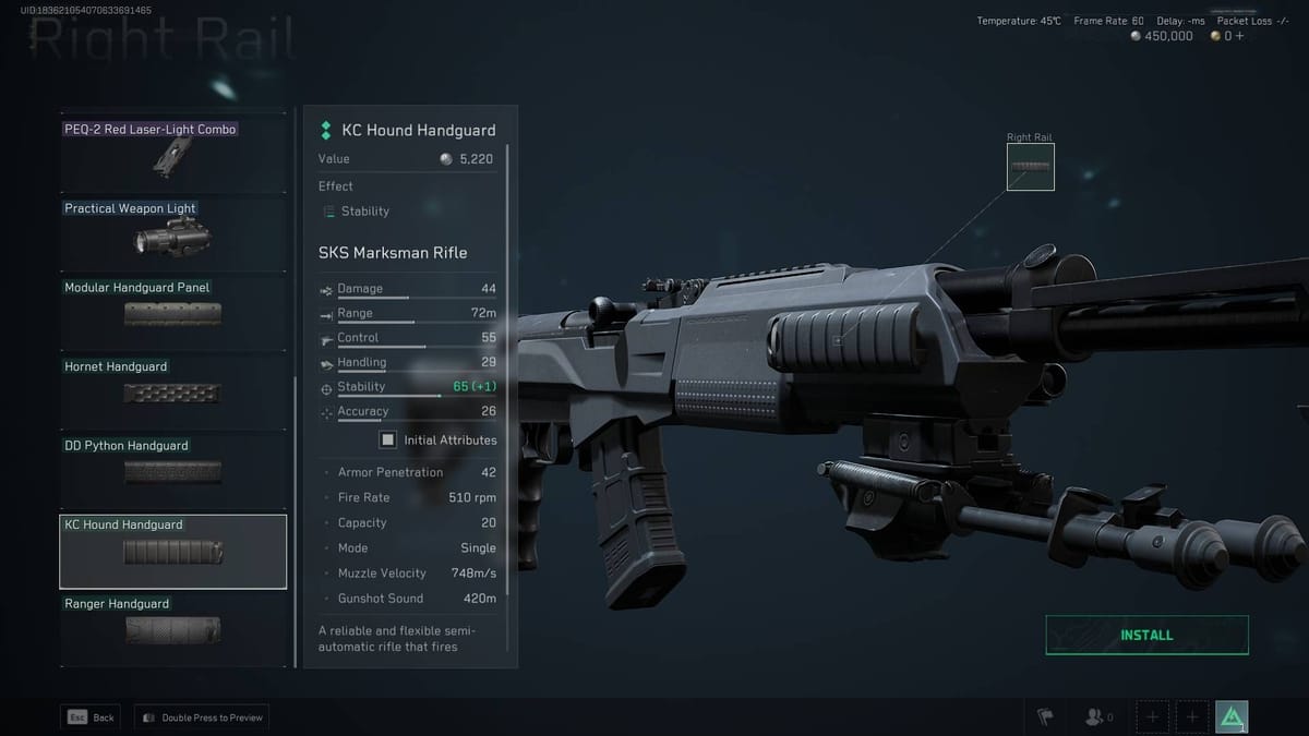 Best SKS build in Delta Force