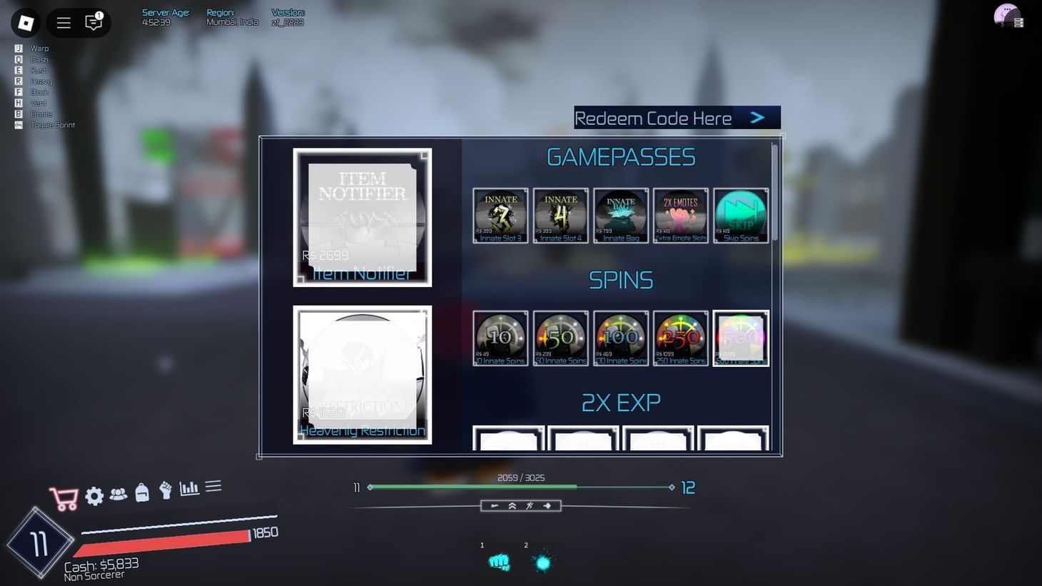 Jujutsu Infinite Item Notifier guide