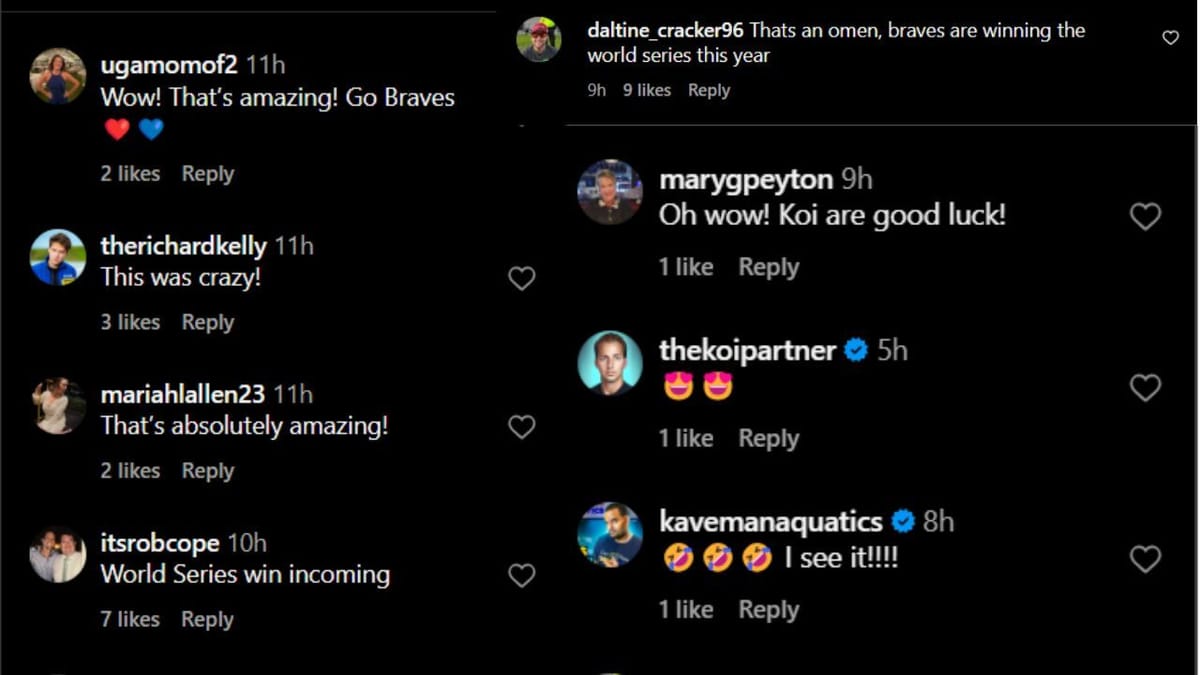 "Thats an omen, Braves are winning World Series this year" - Fans react ...