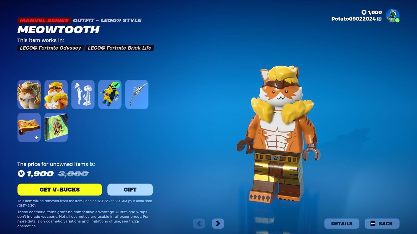 How to get the Meowtooth skin in Fortnite