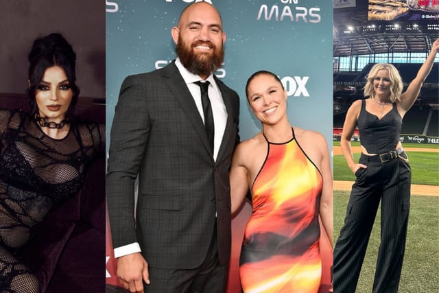 Saraya, Cope, Renee Paquette, and more AEW stars react to Ronda Rousey's joyous announcement