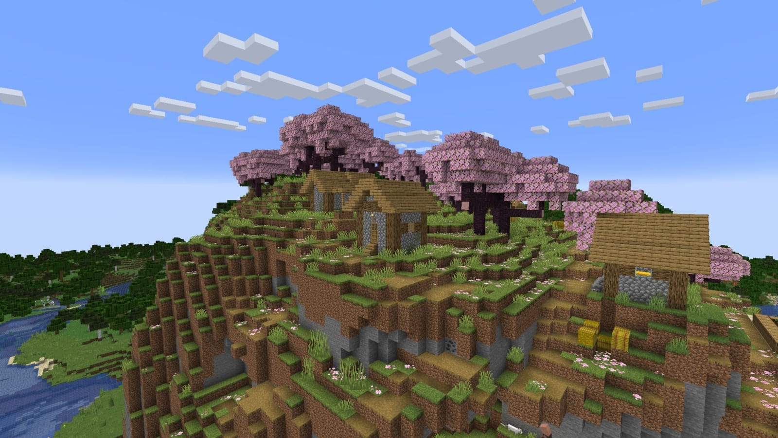 5 best Minecraft cherry blossom village seeds