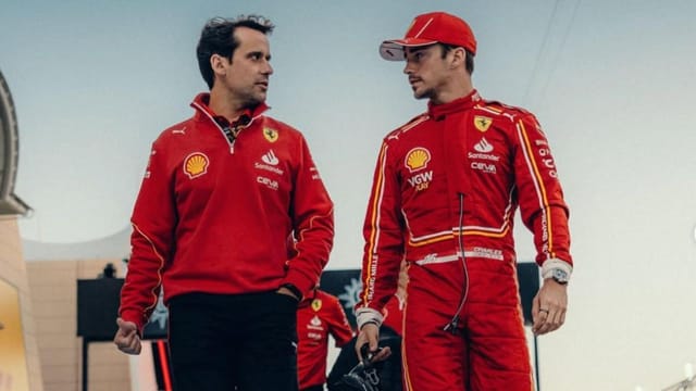 Charles Leclerc's former Ferrari race engineer "Xavi" gets a new ...