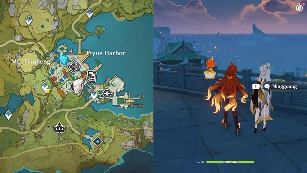 Genshin Impact 5.3 Lantern Rite character locations