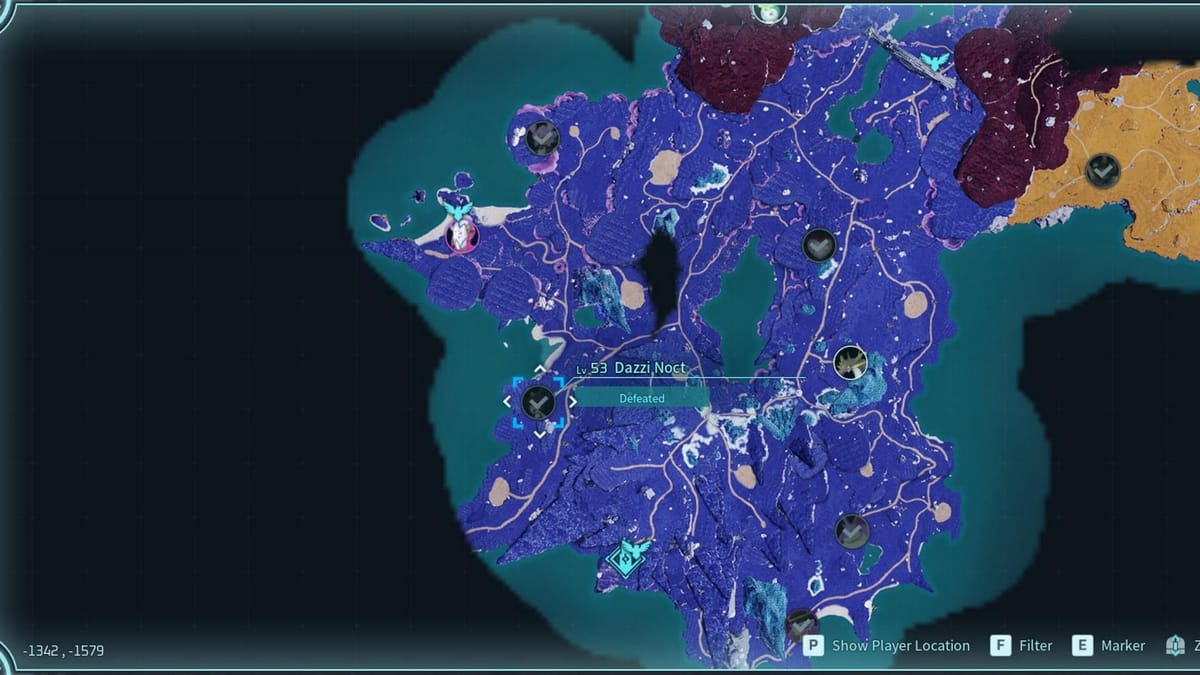 Dazzi Noct in Palworld: Where to find, best skills, and more