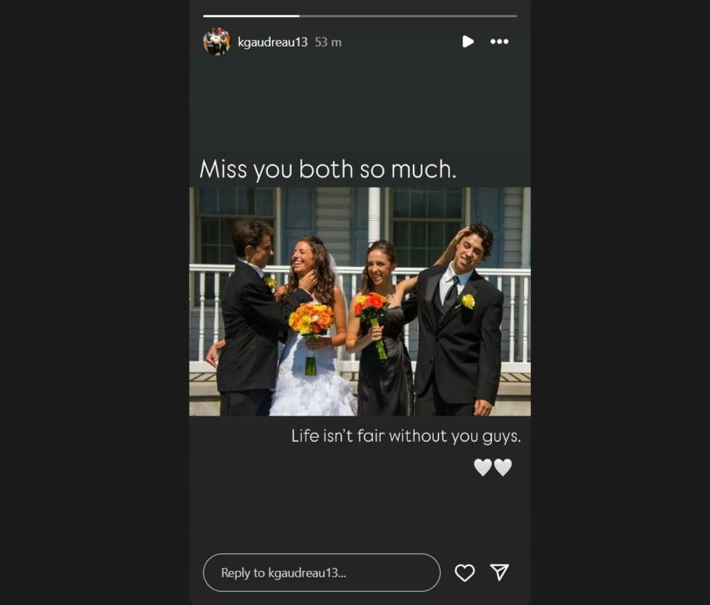 Matthew Gaudreau’s widow Madeline shares heartwarming throwback picture ...