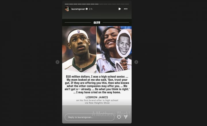 Gilbert Arenas' ex Laura Govan drops 3-word reaction on LeBron James ...