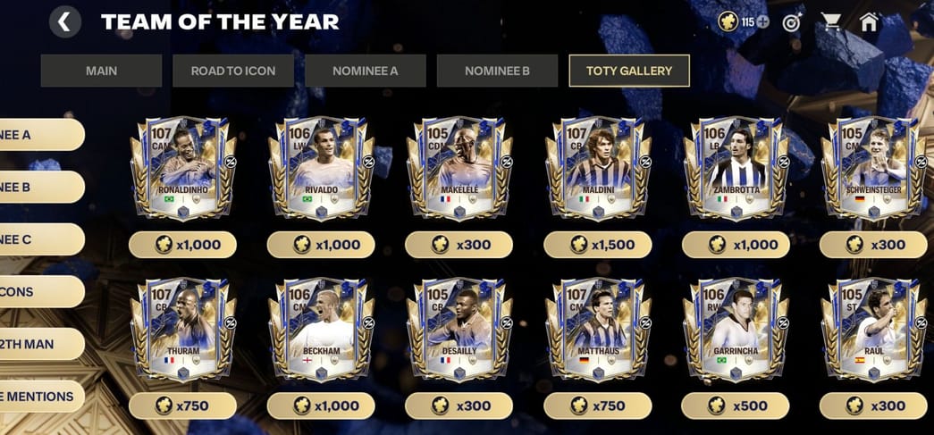 EA FC Mobile TOTY 2025 Week 2 Icons officially announced: Full list ...