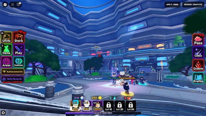 Anime Vanguards Update 3 patch notes