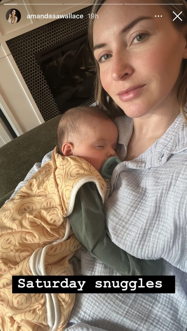 Bubba Wallace’s wife Amanda shares an adorable “Saturday snuggles ...