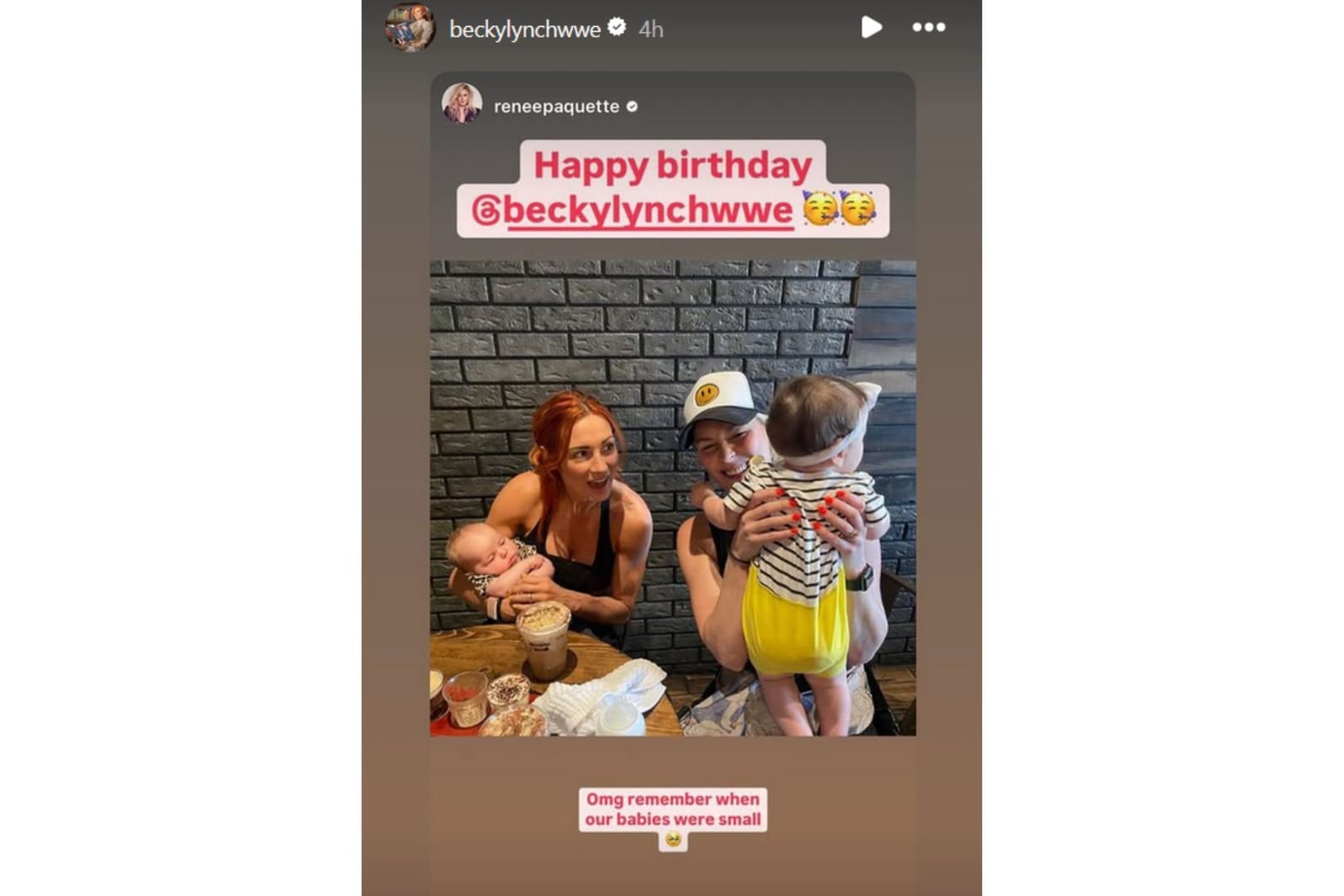 Becky Lynch acknowledges AEW personality's special message, rare photo ...