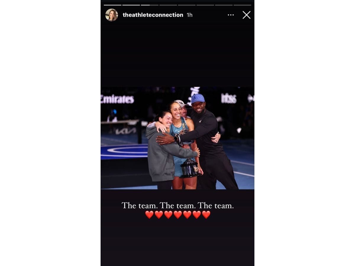 Madison Keys' bride squad at wedding to husband Bjorn send their love ...