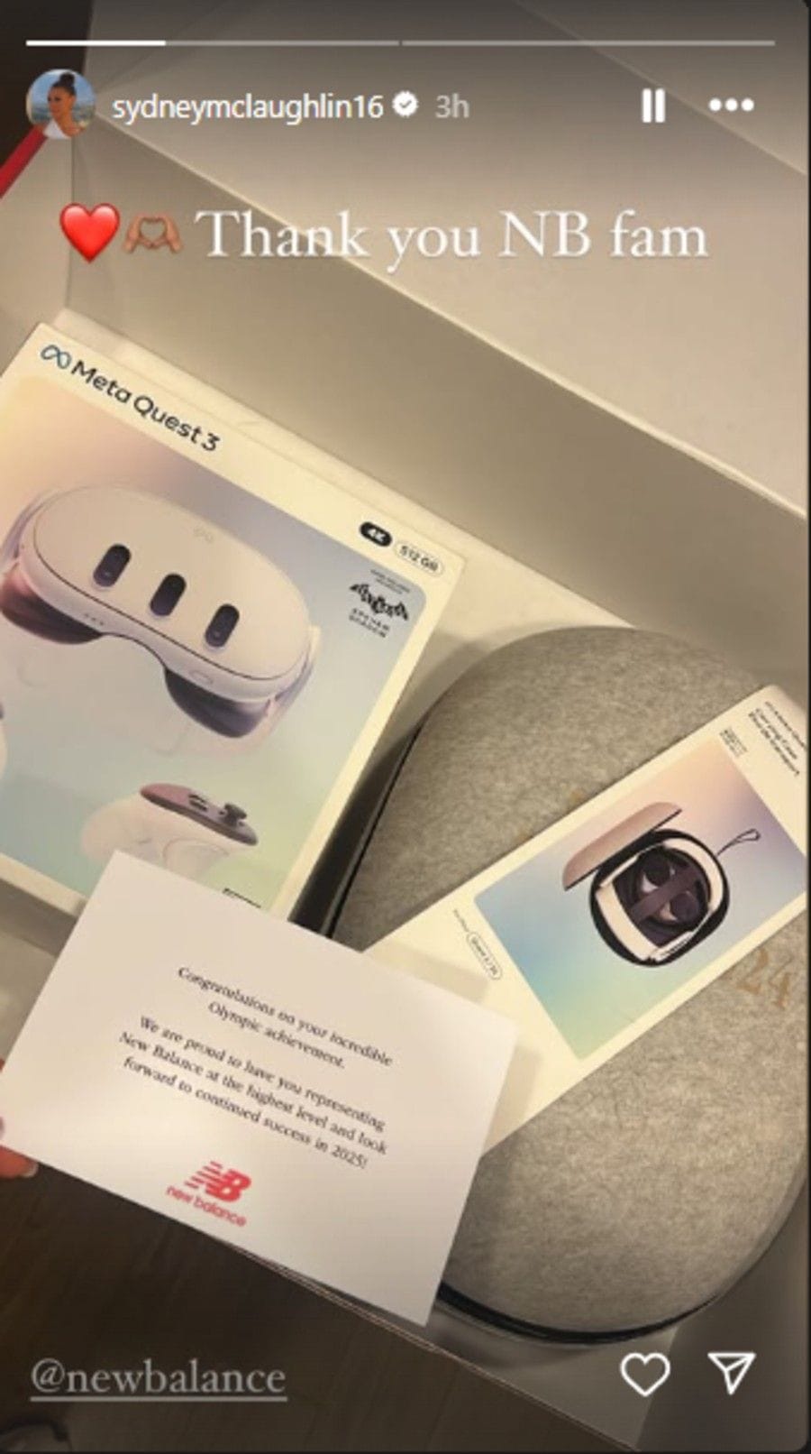 Sydney McLaughlin-Levrone and Quincy Wilson receive special surprise ...