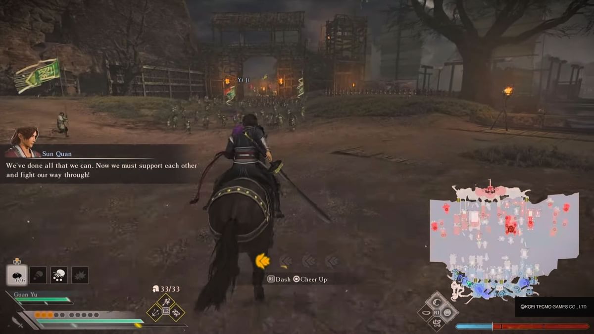 Dynasty Warriors Origins: Battle of Chibi guide (Chapter 5, Wu)