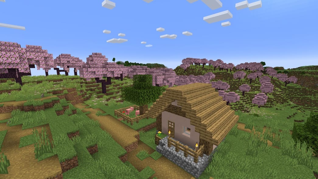 5 best Minecraft cherry blossom village seeds