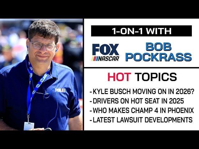 Bob Pockrass downplays Larry McReynolds’ prediction of one Hendrick Motorsports driver going ...