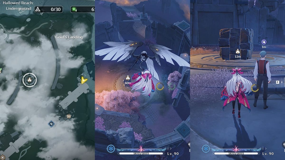 Wuthering Waves: All Nimbus Sanctum Three Fratellis' Challenge locations