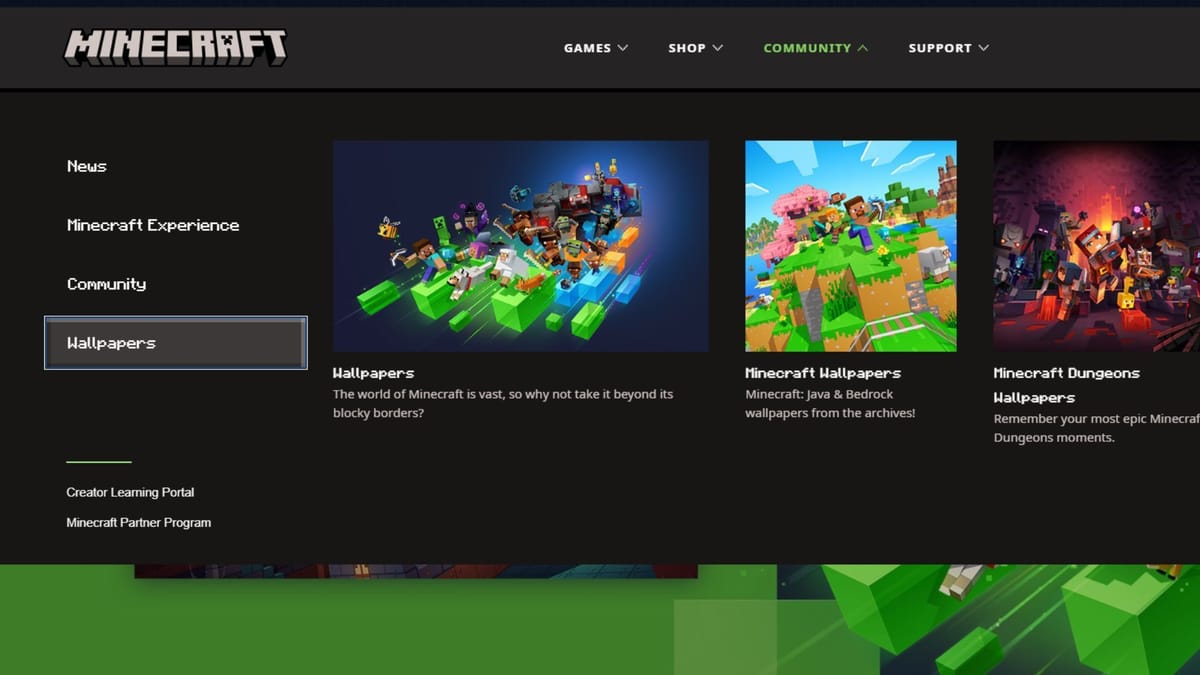 5 best official Minecraft wallpapers