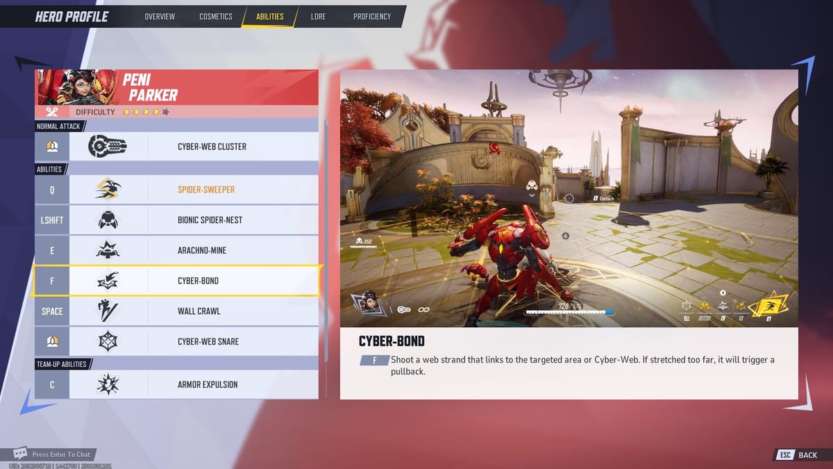 Marvel Rivals Peni Parker guide: Abilities, how to play, and more