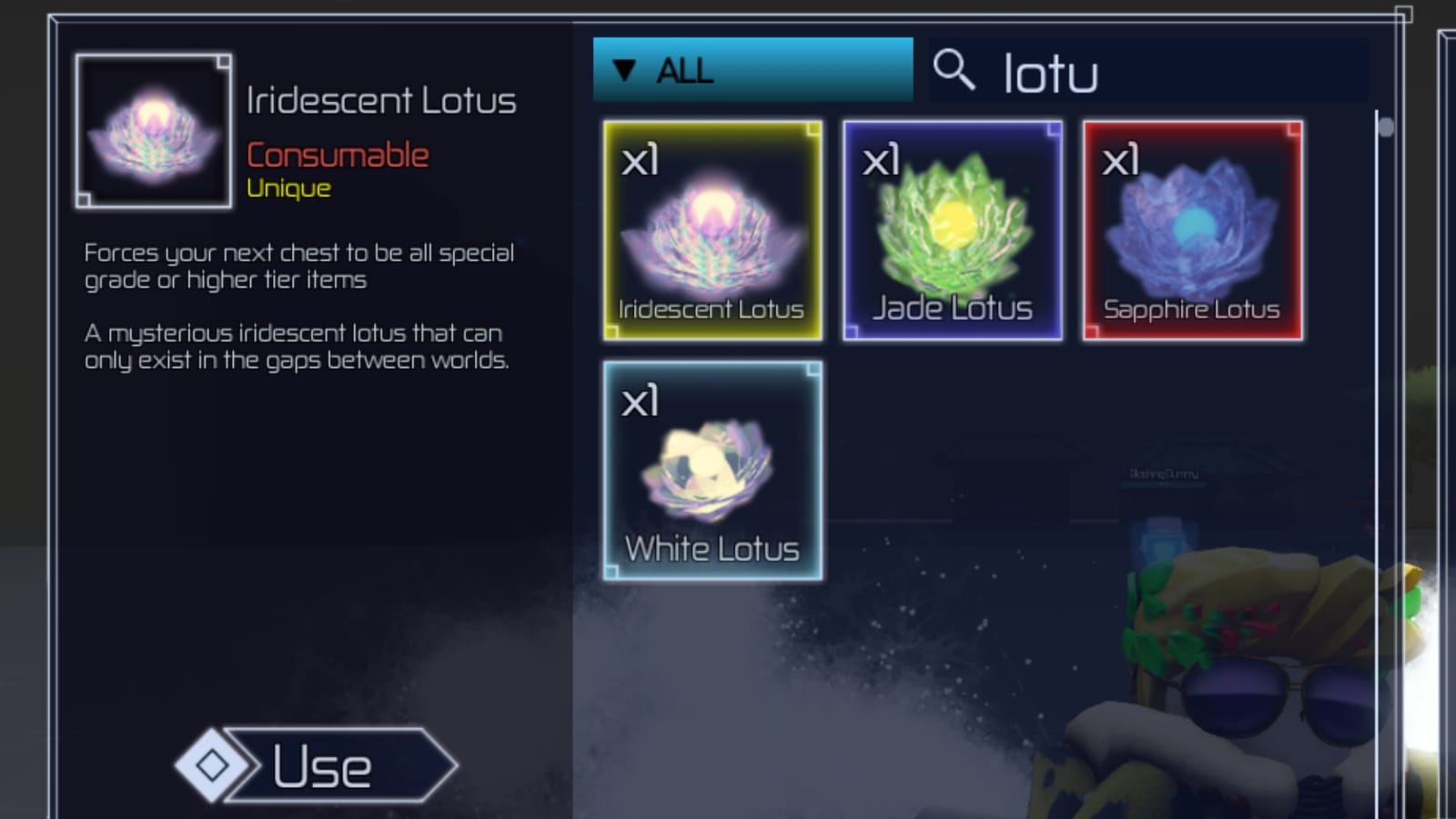 How to get Iridescent Lotus in Jujutsu Infinite