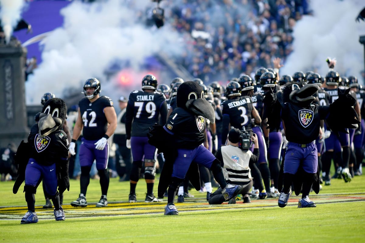 Who is the Baltimore Ravens' Mascot The Poe?