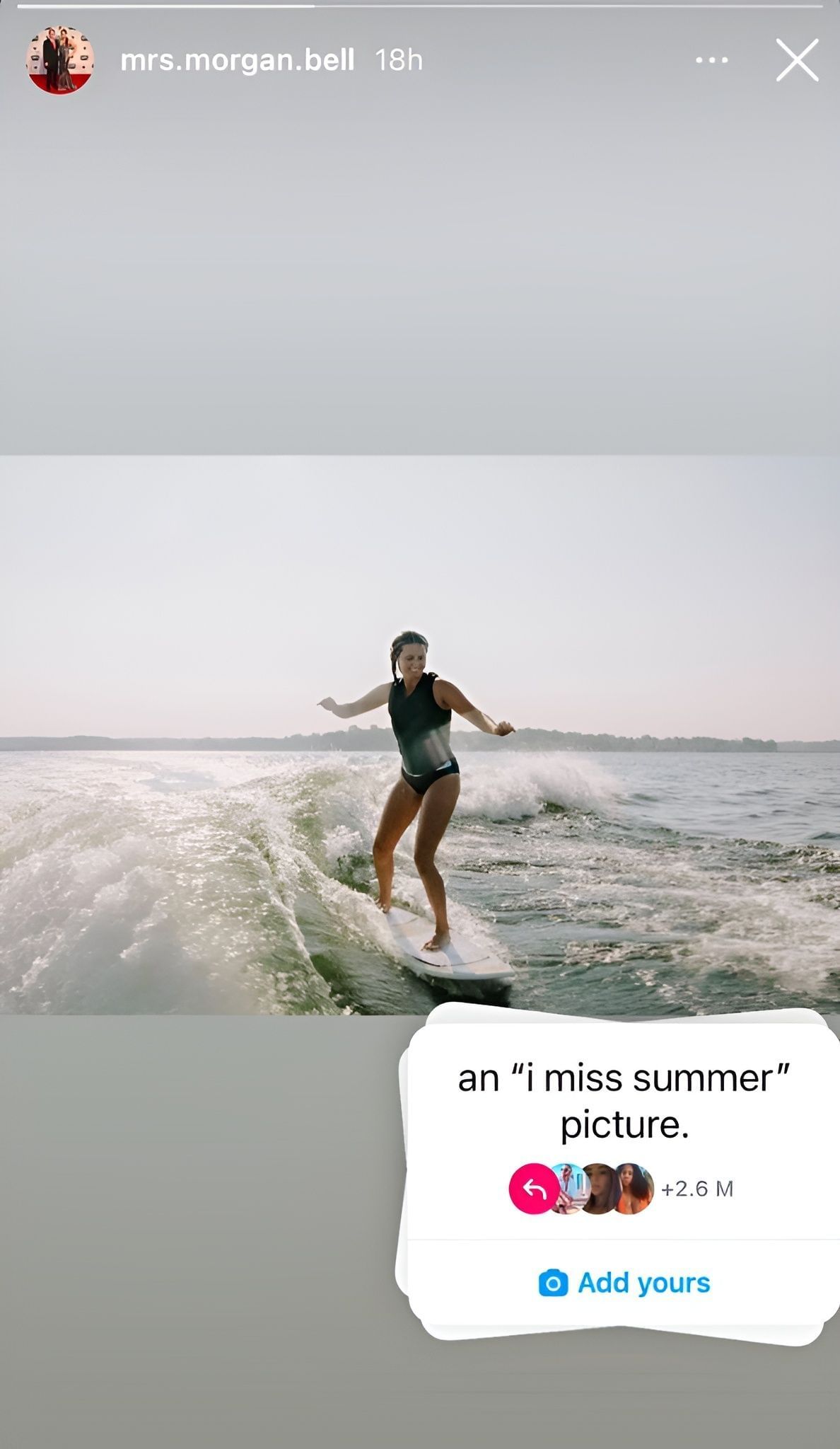 Christopher Bell’s wife Morgan showcases her surfing display in an 'I ...