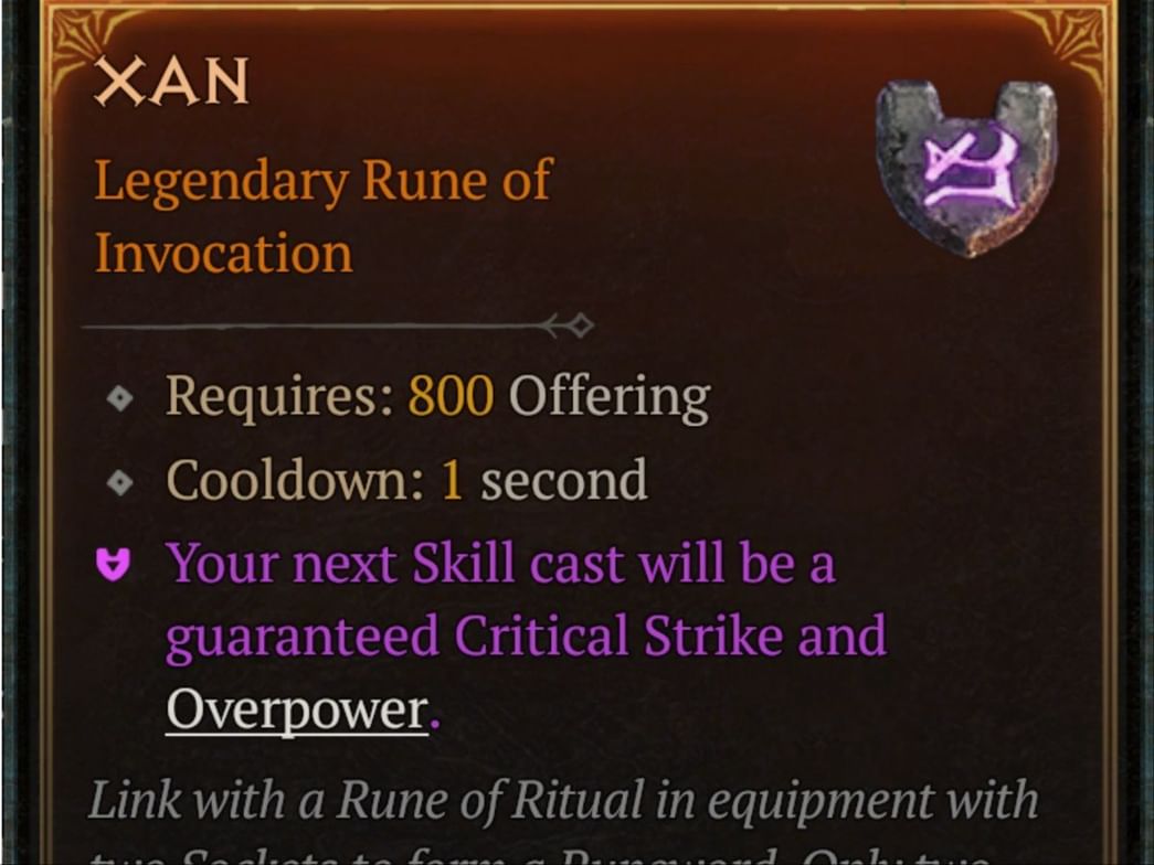 Diablo 4 Runes and Runewords tier list