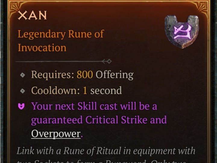 Diablo 4 Runes and Runewords tier list