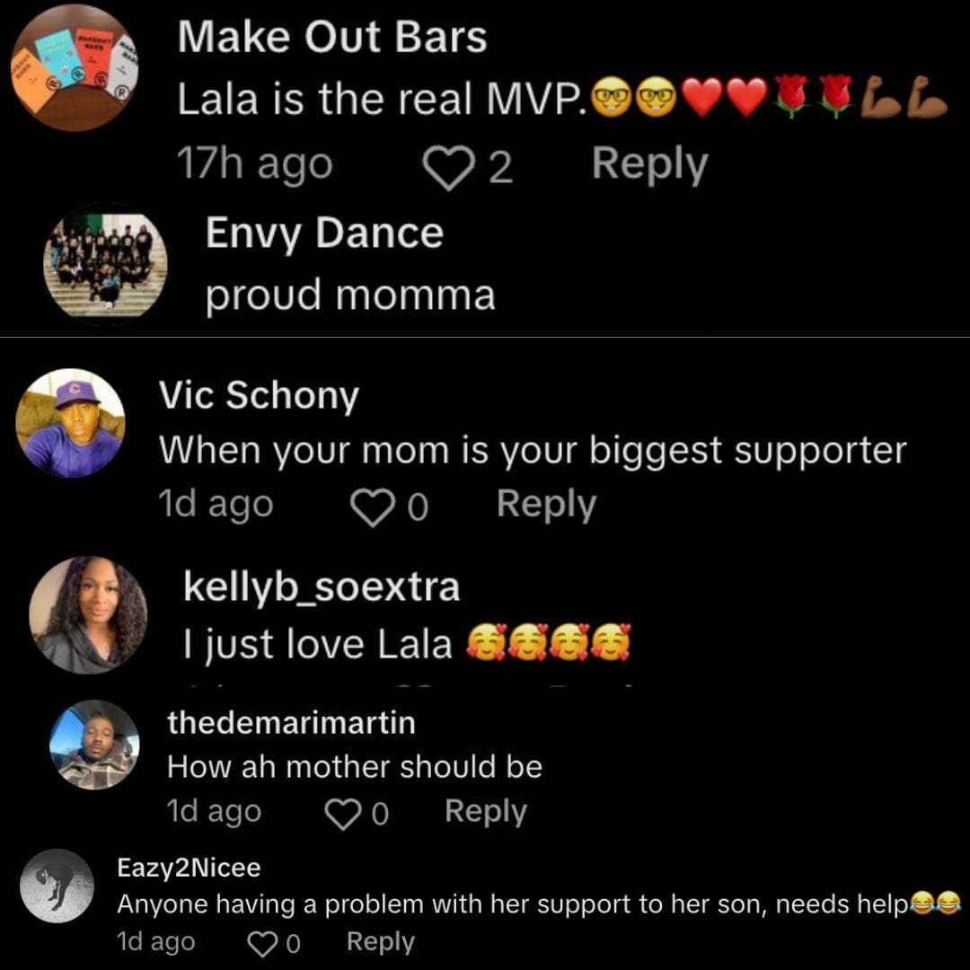 "Lala is the real MVP": Hoops fans react to Carmelo Anthony's ex-wife loudly cheering for son ...