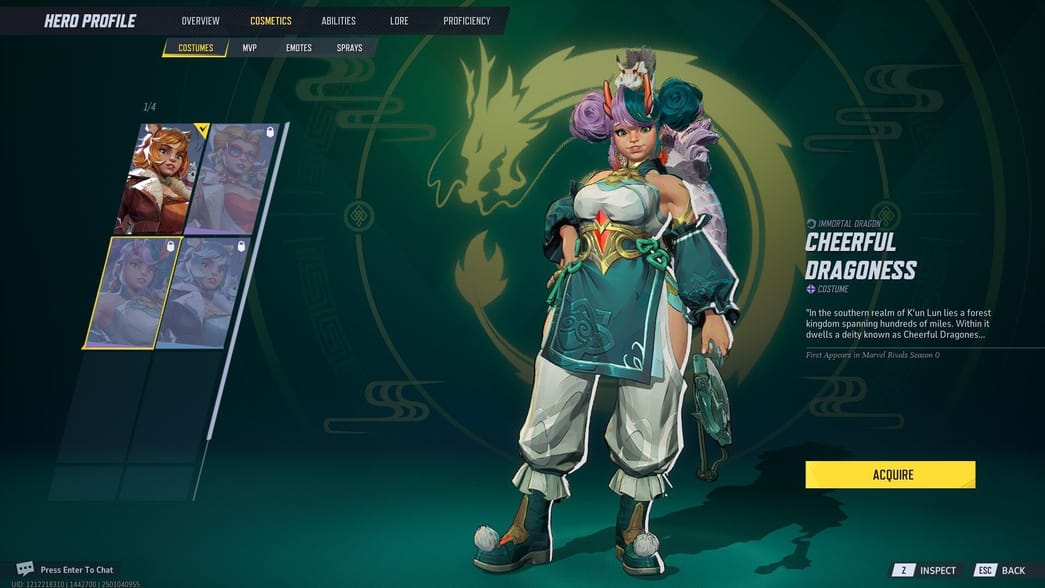 All Marvel Rivals Squirrel Girl skins: Tier list and prices