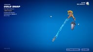 How to get the Cold Snap Pickaxe in Fortnite