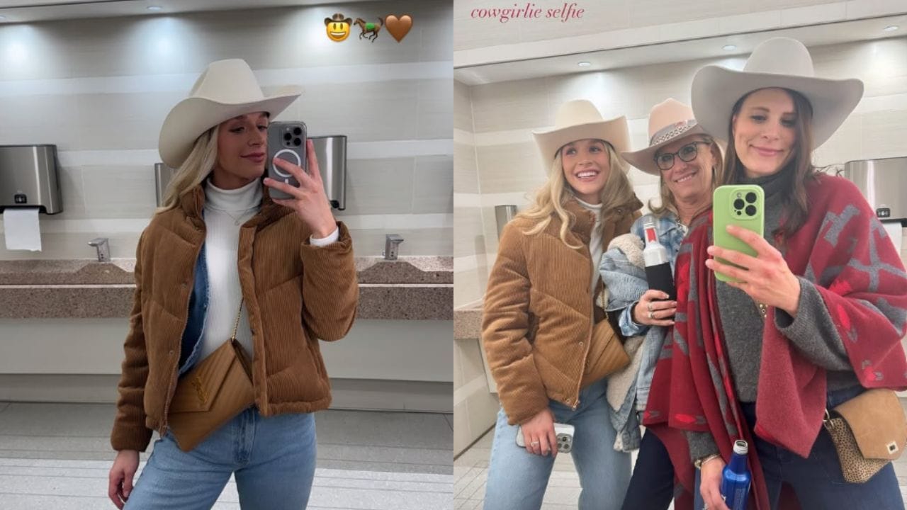 Bobby Witt Jr.'s wife Maggie channels cowgirl chic in mirror selfie ...