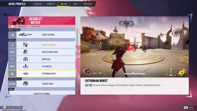 Marvel Rivals Scarlet Witch guide: Abilities, how to play, and more