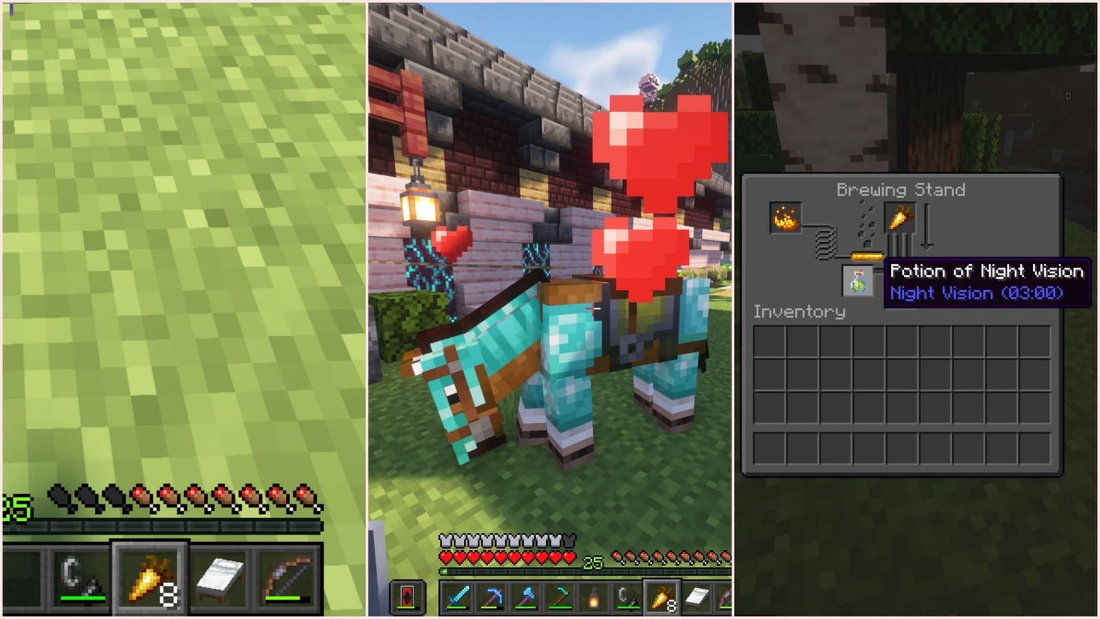 Minecraft golden carrot guide: Recipe and uses