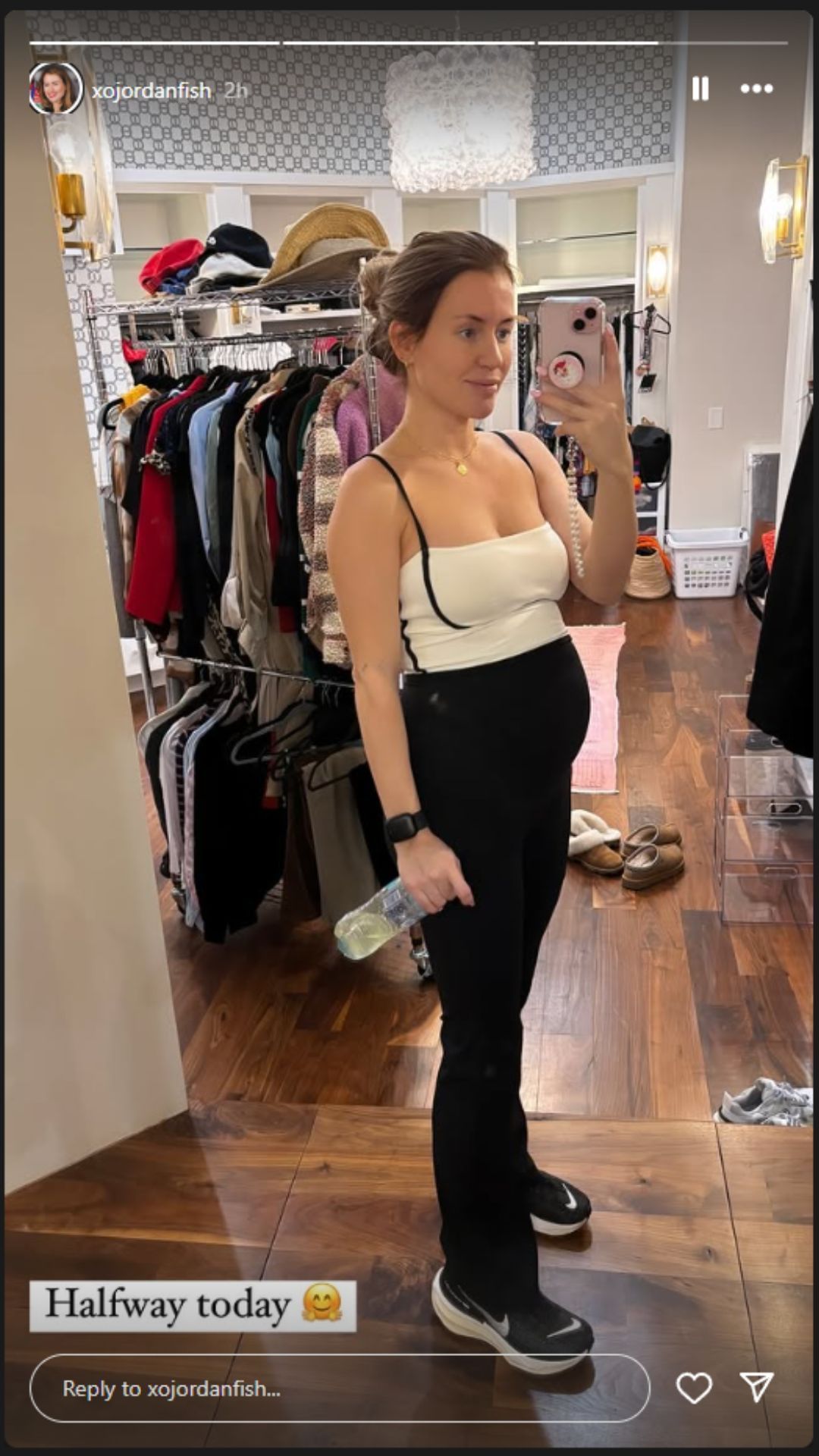 Denny Hamlin’s fiancée Jordan Fish gives major pregnancy update as she ...