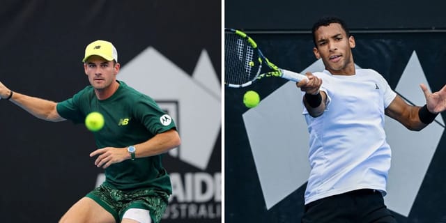 Adelaide International 2025: Tommy Paul vs Felix Auger-Aliassime ...