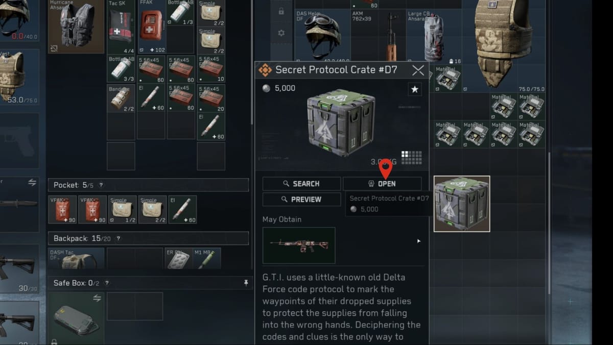 How to unlock the QJB201 in Delta Force