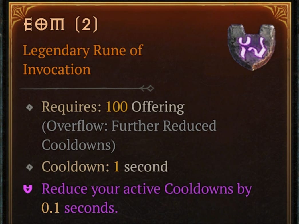 Diablo 4 Runes and Runewords tier list