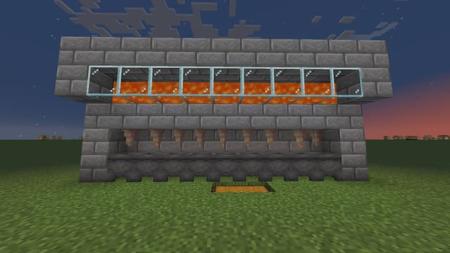 Easy Minecraft lava farm tutorial