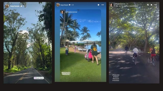 Bryce Harper's wife Kayla shares sneak peek from her memorable Hawaiian ...