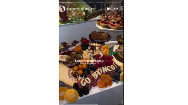 Courtland Sutton: Pics: Courtland Sutton's wife Brea hosts elaborate ...
