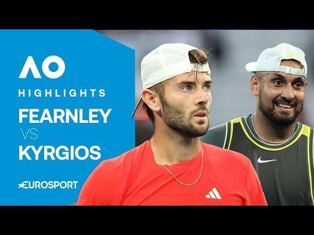 5 shocking results from Australian Open Day 2 ft. Nick Kyrgios, Stefanos Tsitsipas & others