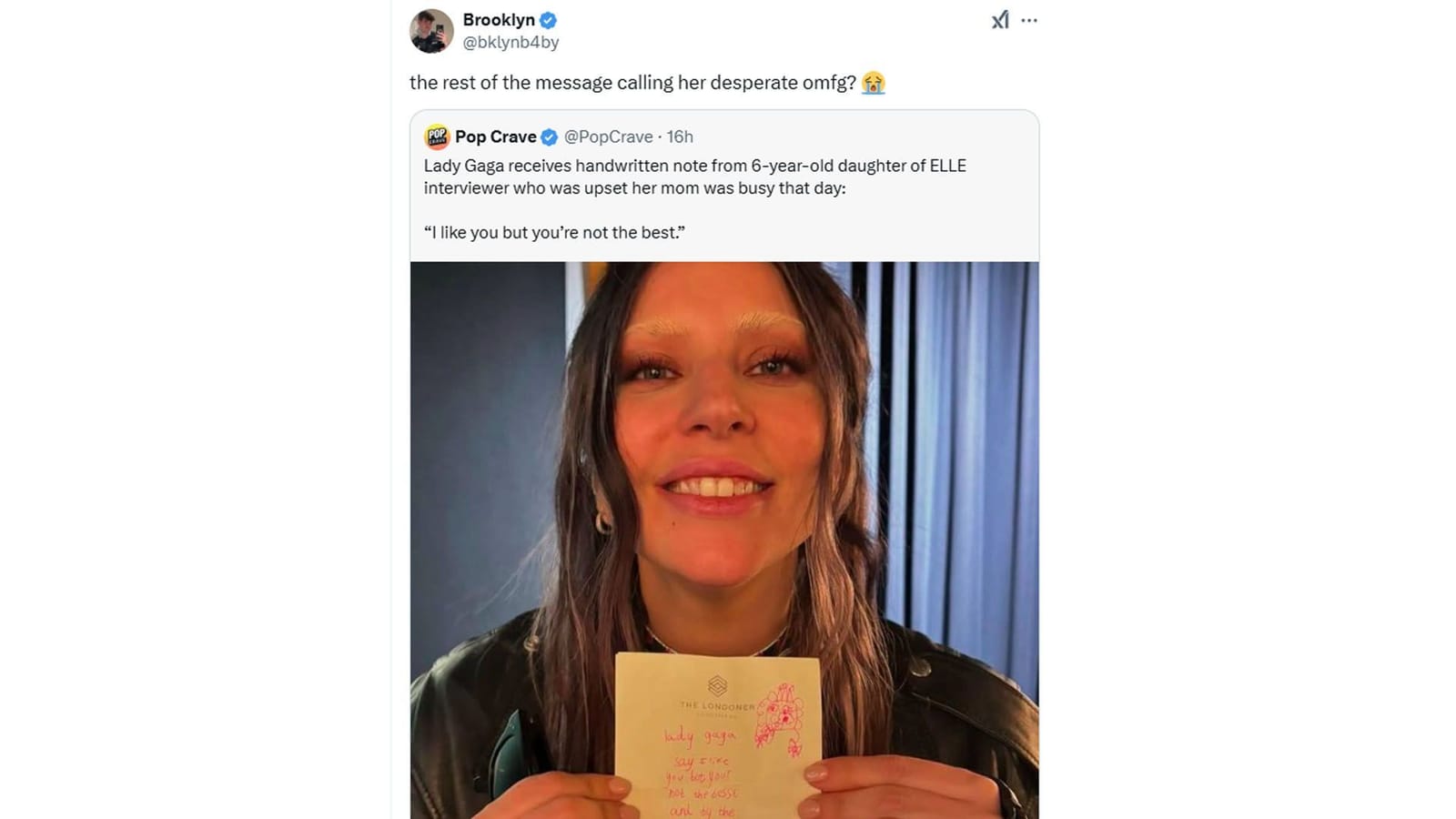 "The rest of the message calling her desperate" - Internet reacts to ...