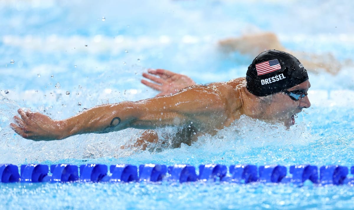 Caeleb Dressel's wife Meghan makes feelings known for Olympian with a ...