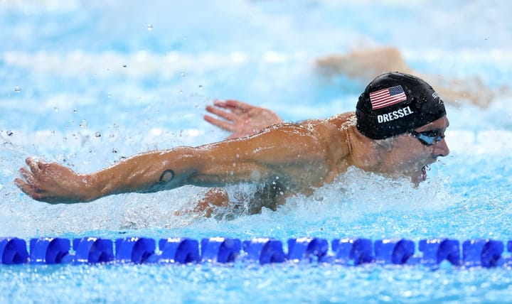 Caeleb Dressel's wife Meghan makes feelings known for Olympian with a ...