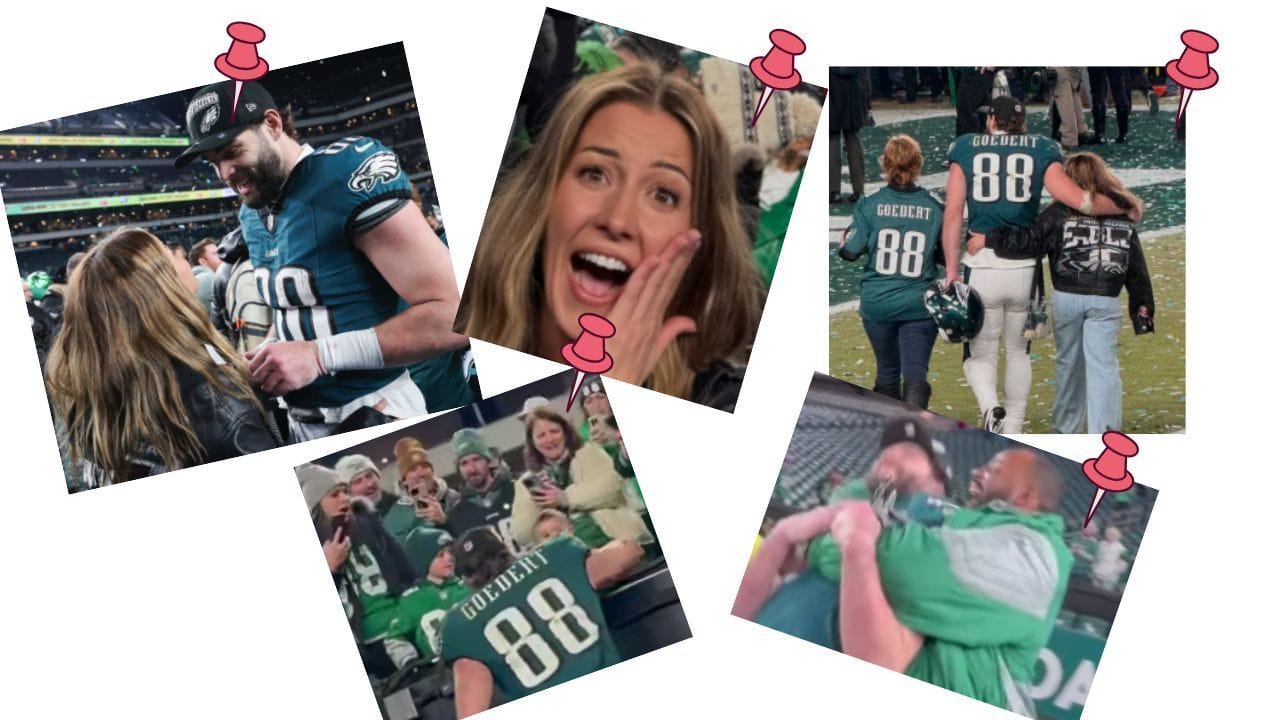 Dallas Goedert: Eagles tight end Dallas Goedert's girlfriend recaps ...