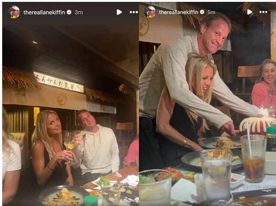 WATCH: Lane Kiffin captures ex-wife Layla sweating it out with a 11 ...