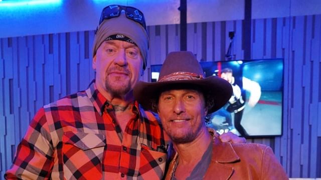 WWE: The Undertaker gifts major title to Matthew McConaughey