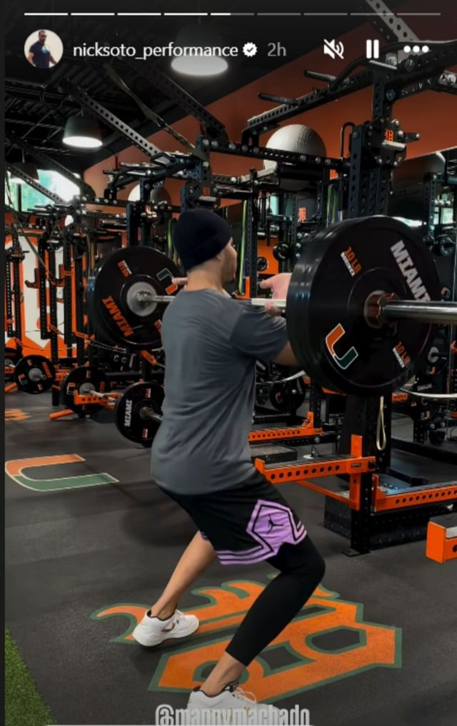 Manny Machado, Yasiel Puig, Yuli Gurriel and more push limits with explosive workouts under ...